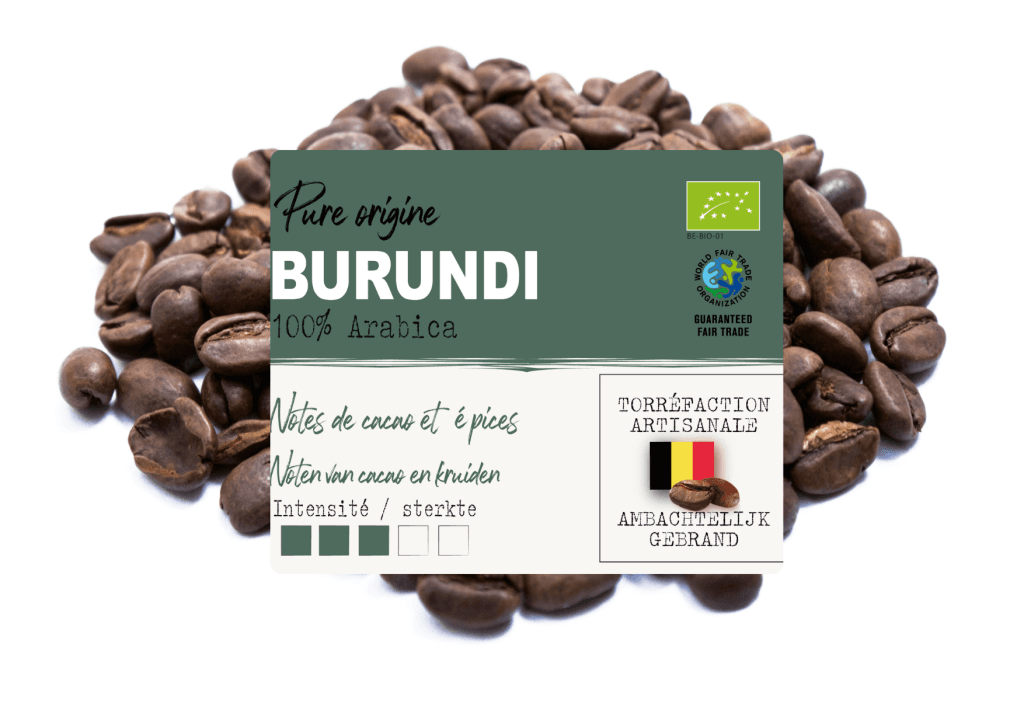 CAFÉ GRAINS ARABICA BURUNDI- 5 kg • Terra Etica Benelux